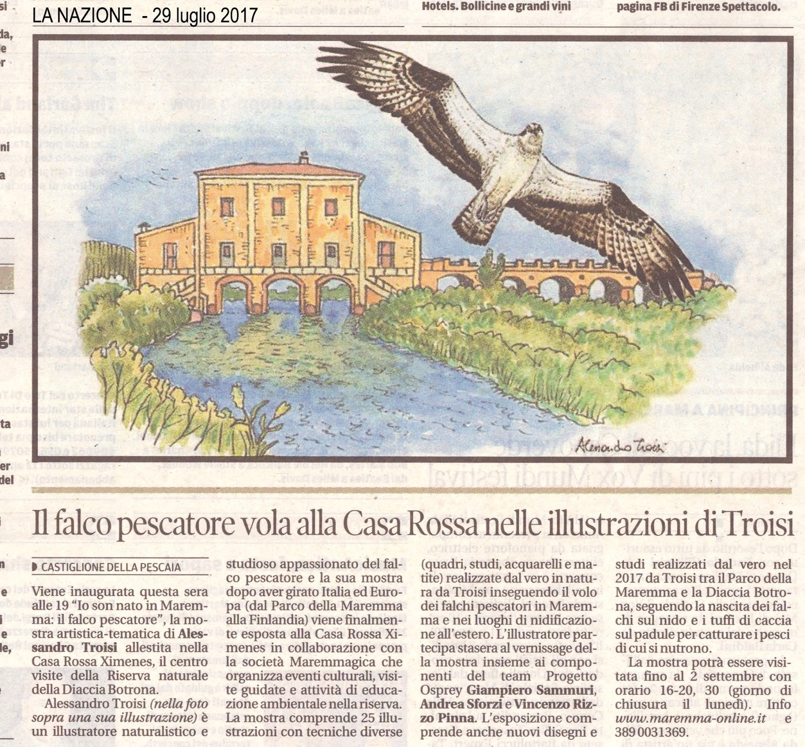 Alessandro Troisi - Osprey's illustrator: luglio 2017