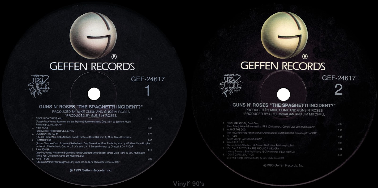 1993 The Spaghetti Incident - Guns N' Roses - Rockronología