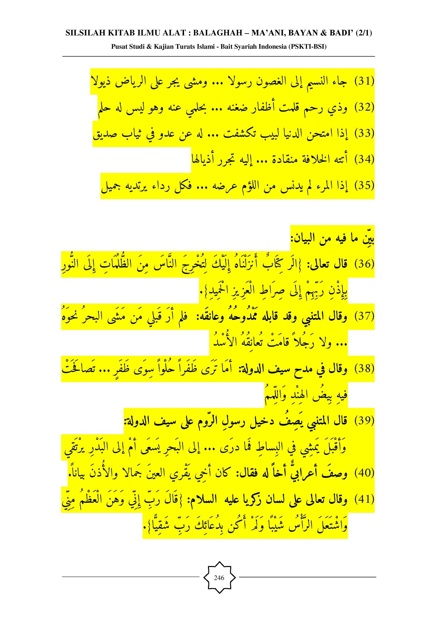 Soal Tanya Jawab Balaghah 42 : ISTI’ARAH TASHRIHIYYAH & MAKNIYYAH (Ilmu ...