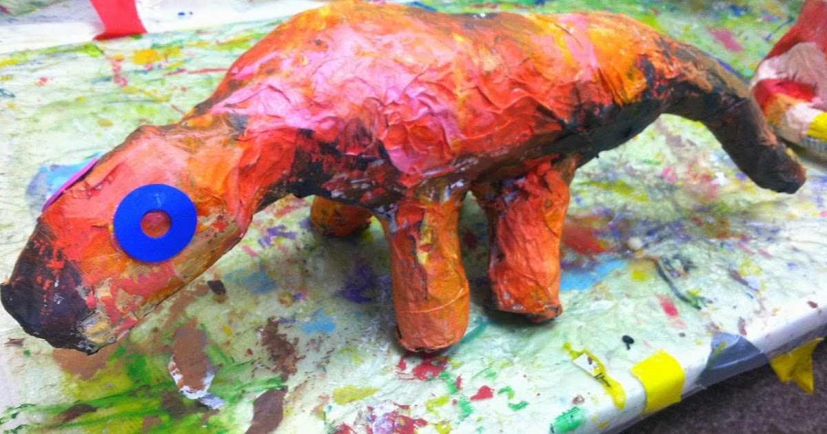souzou art classes.: Animal Sculptures- with recycled materials