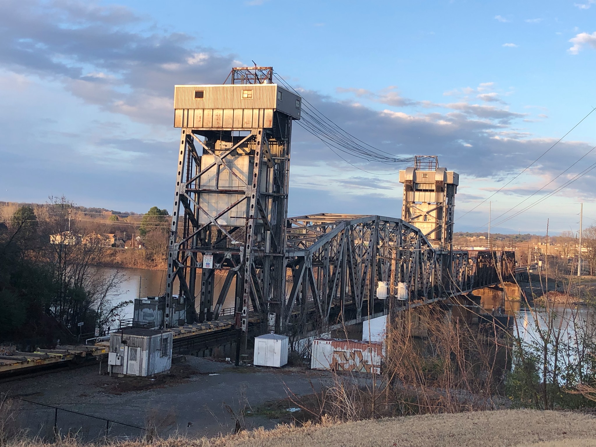 Industrial History: UP/MoPac Baring Cross Bridges over Arkansas River ...