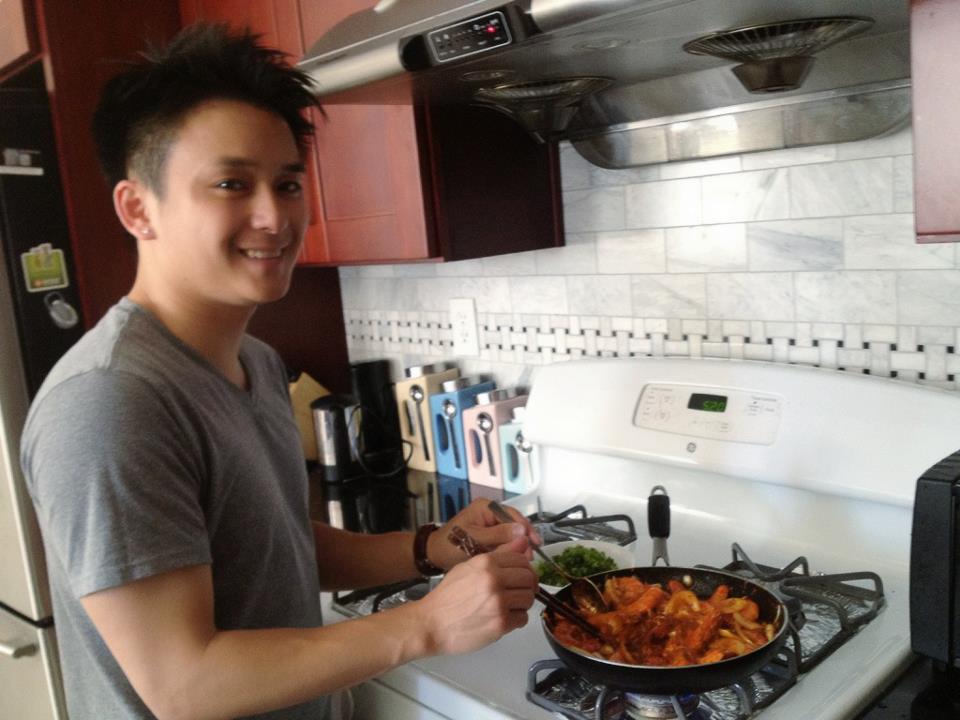Justin Nguyen Cooks at Home?