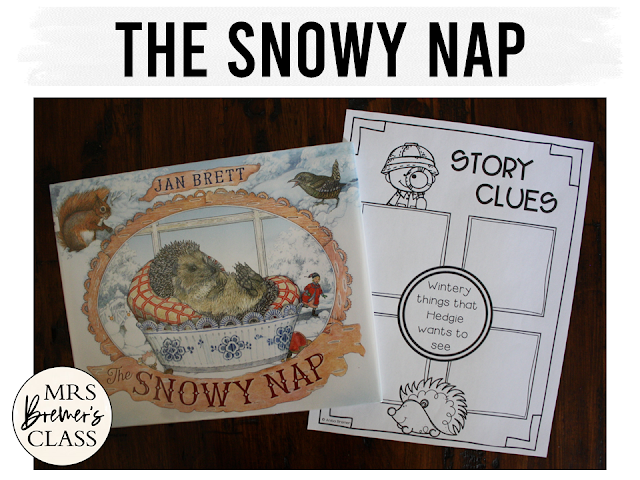 The Snowy Nap (a new Jan Brett book featuring Hedgie!) | Mrs. Bremer's ...