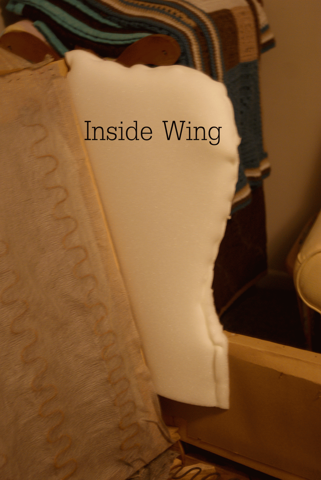 Simply, Tailor Made: HOW TO UPHOLSTER A WINGBACK CHAIR