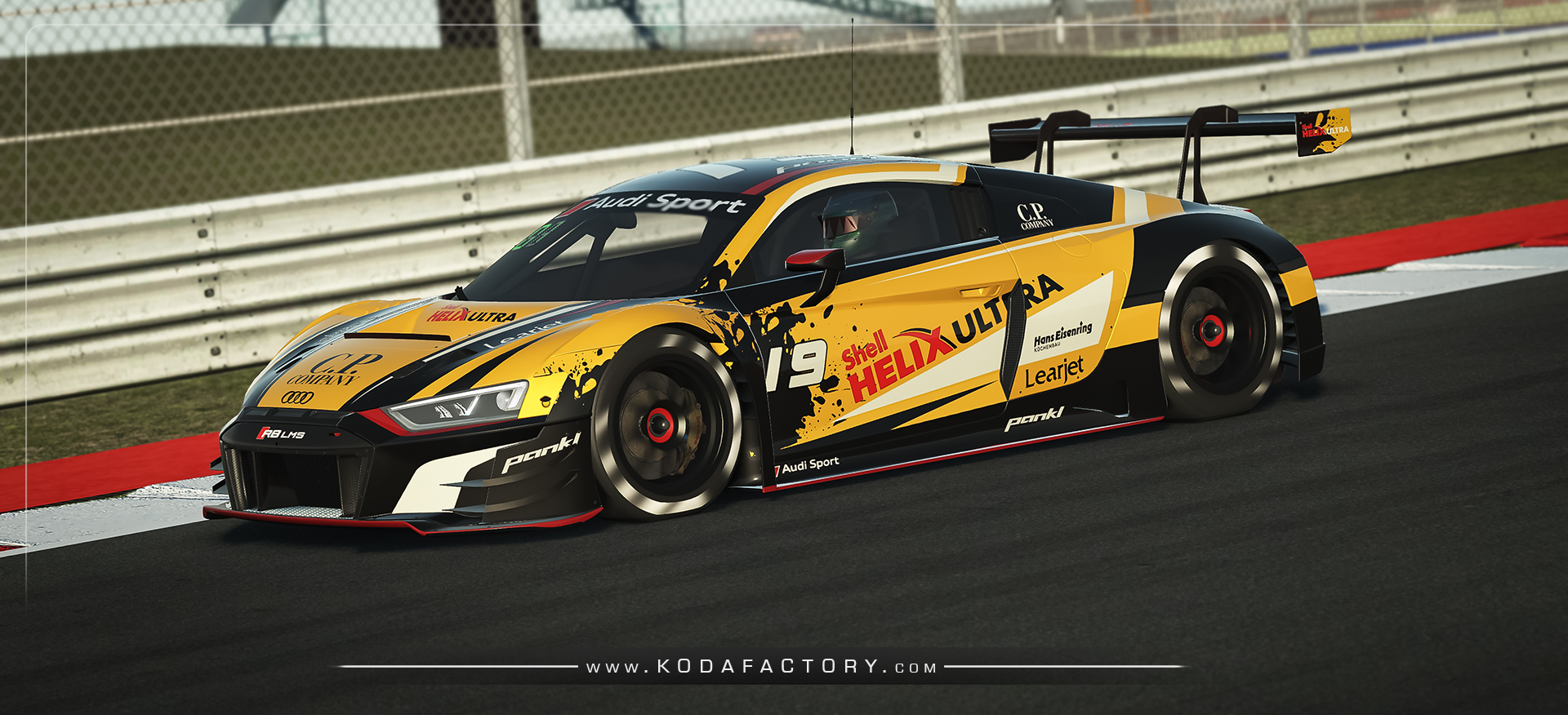 Koda Factory: Shell Helix Audi R8 LMS GT3 2019 | rFactor 2