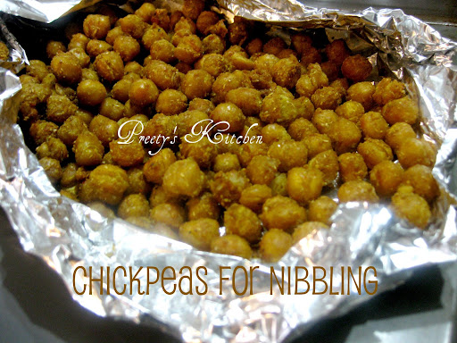 Preety's Kitchen: Chickpeas Snack For Nibbling