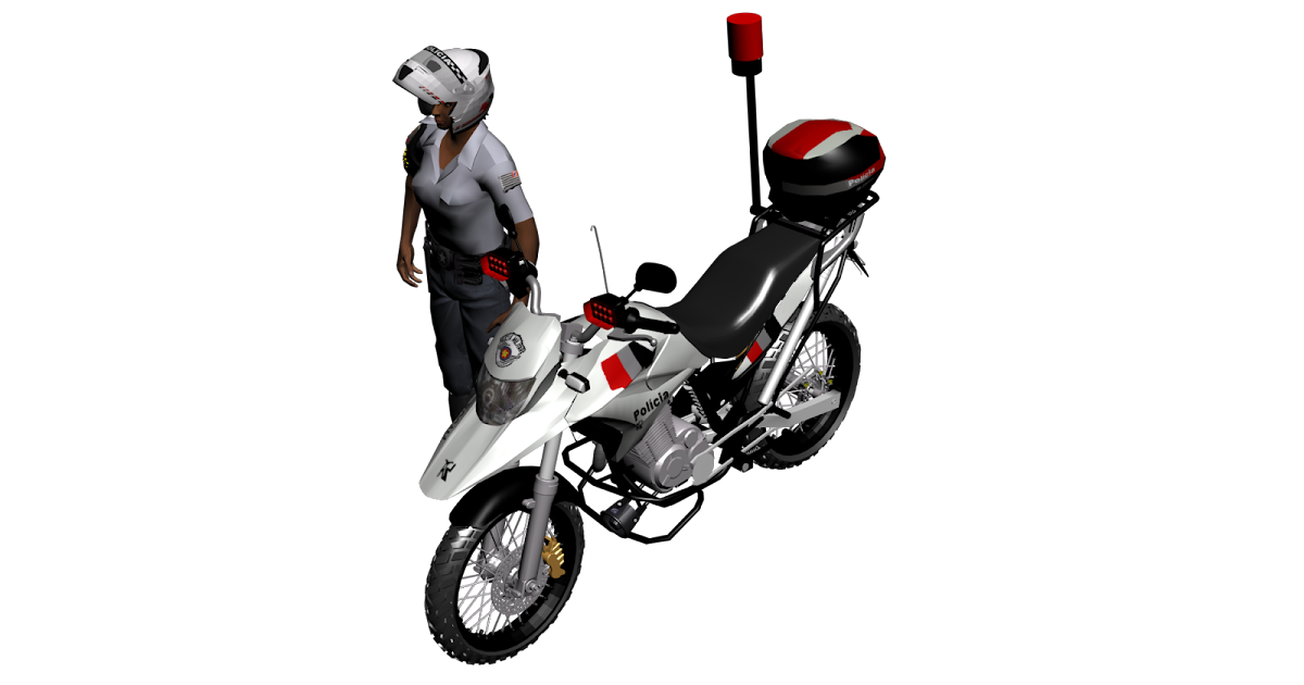 Skin ROCAM PMESP Polícial Feminina ~ Operação Tática