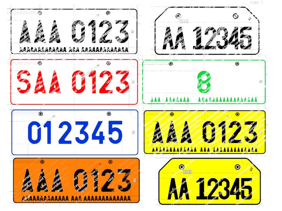 New License Plates Designs from LTO Ready by September ~ Wazzup ...