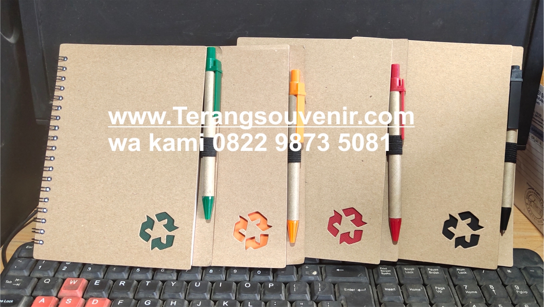 SOUVENIR BUKU MEMO BLOCKNOTE NOTEPAD CUSTOM NOTEPAD POLOS NOTEBOOK ...
