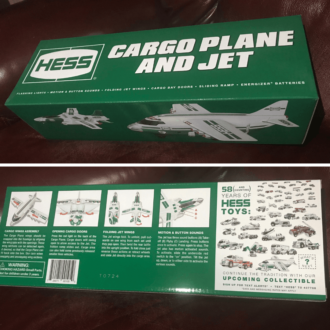 Hess Cargo Plane and Jet Available Today! - Amy & Aron's