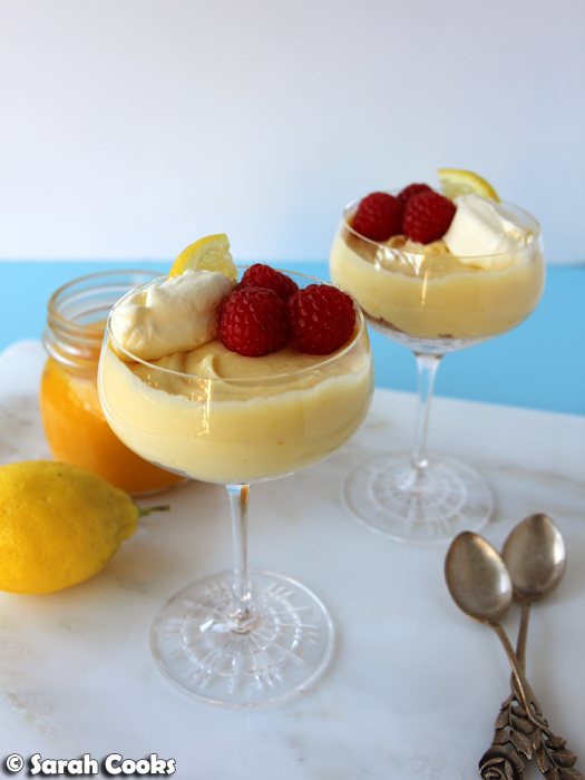 Sarah Cooks: Lemon Cheesecake Pudding Cups