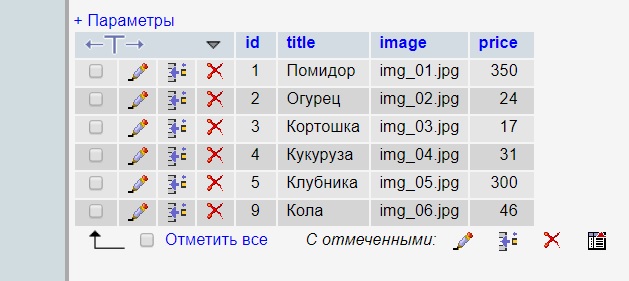 Информатика ХСШ № 119 Mysqlandphp Вывод данных из базы данных
