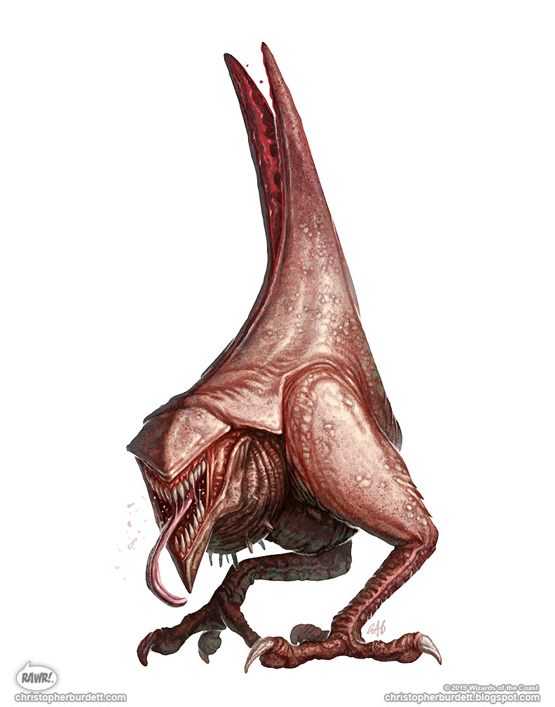 The DOODLES, DESIGNS, and aRT of CHRISTOPHER BURDETT: Abyssal Chicken ...
