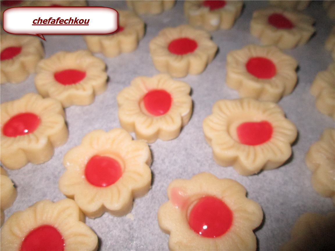 Petits fours sablés à la confiture | chef afechkou