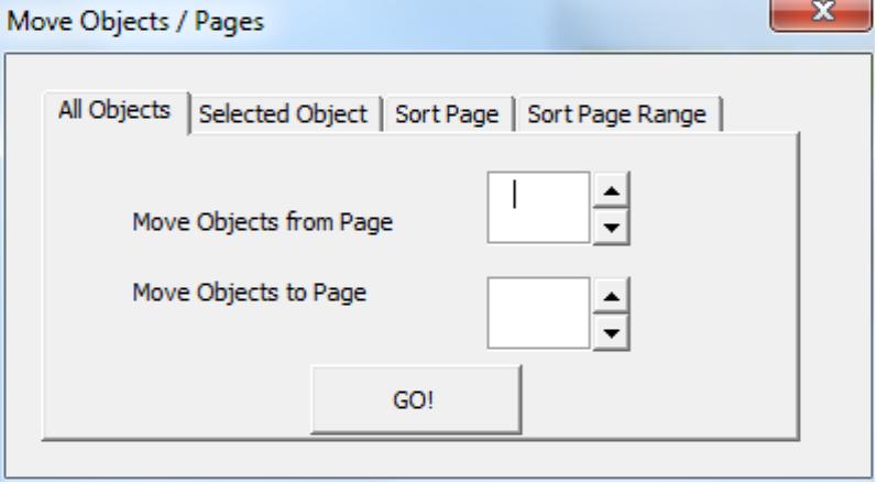 CorelDraw Macros: Move Objects / Pages
