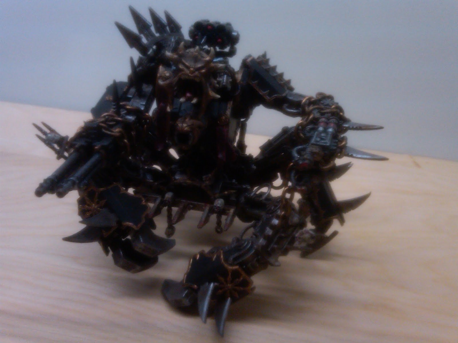 Hellz Realm (Warhammer 40k): Defiler Conversion (Black Death)