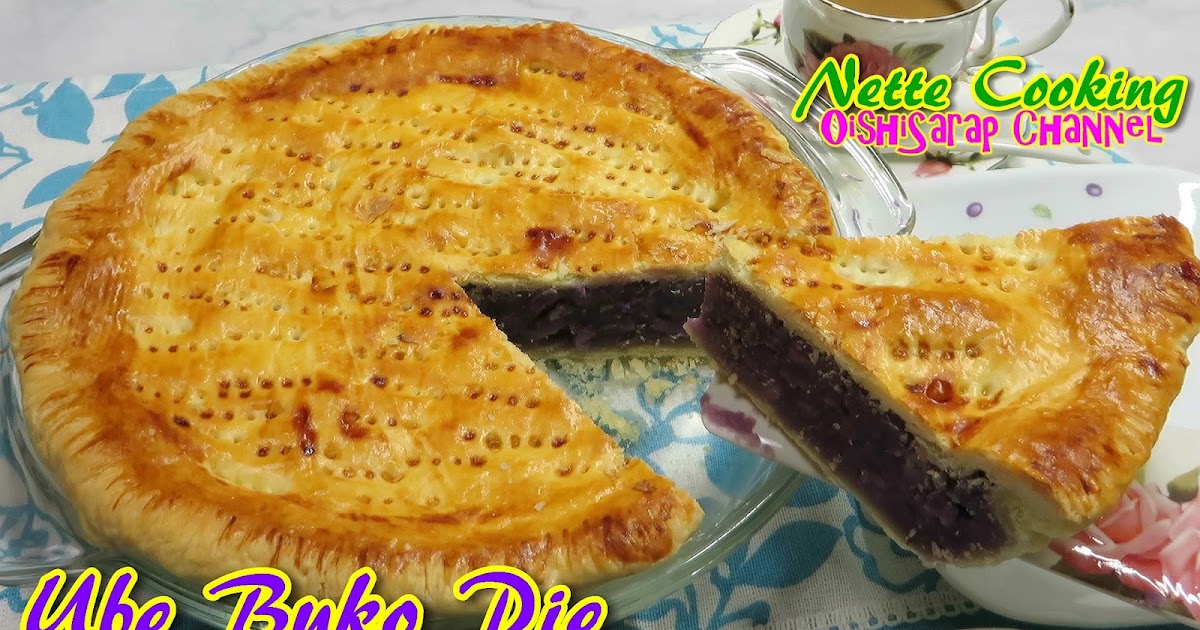 "Nette Cooking": "Ube Buko Pie"