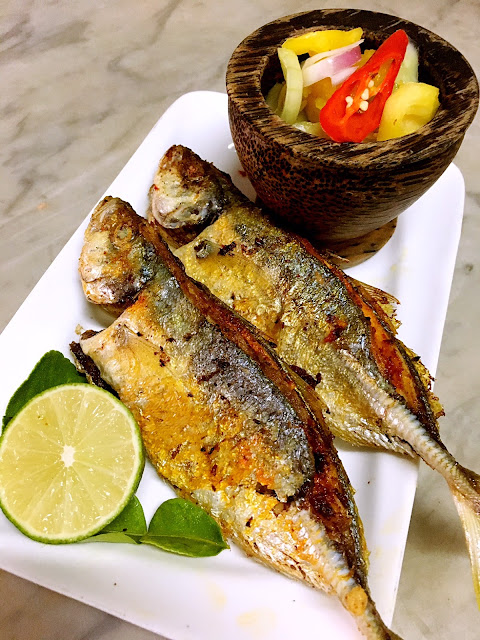 Stuffed Sambal Fried Fish - Linda's Cravings