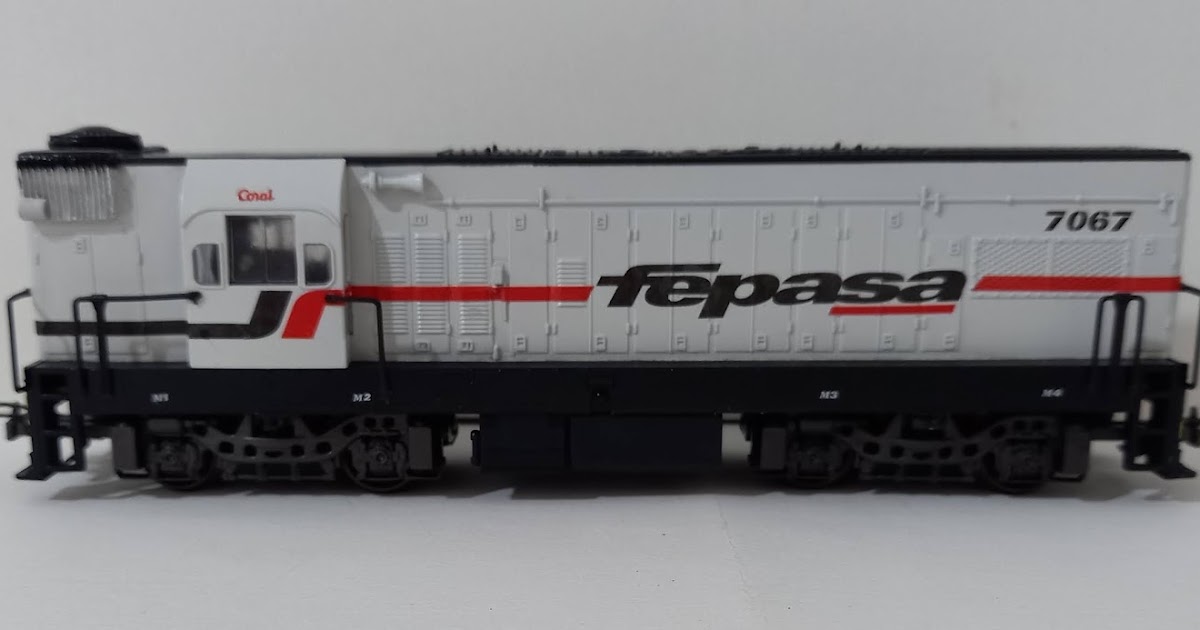 MODELS FERROVIAS BRASIL: LOCOMOTIVA EMD G-12 FEPASA FASE 3 7067 CORAL ...