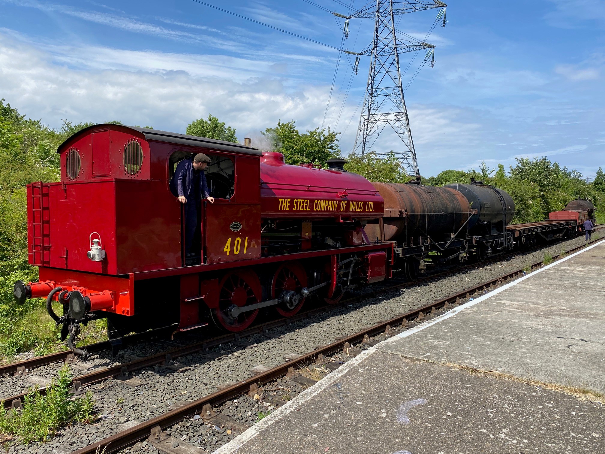 North Tyneside Steam Railway: Freight Guard training