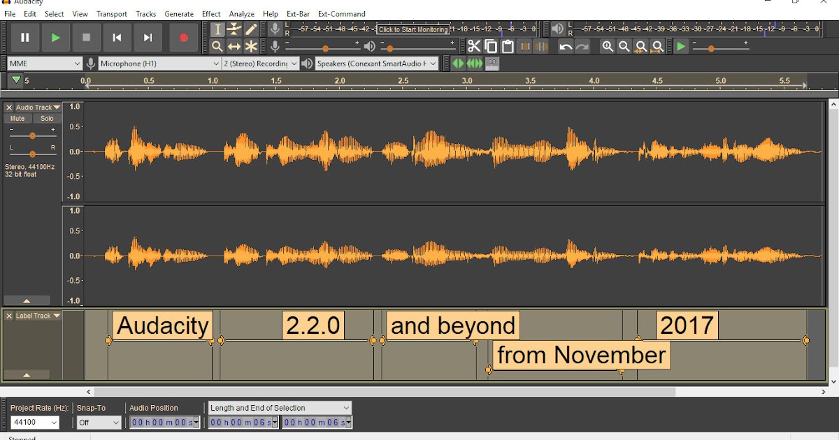 mike downes - we make videos to help people learn: Audacity 2.2.0 and ...
