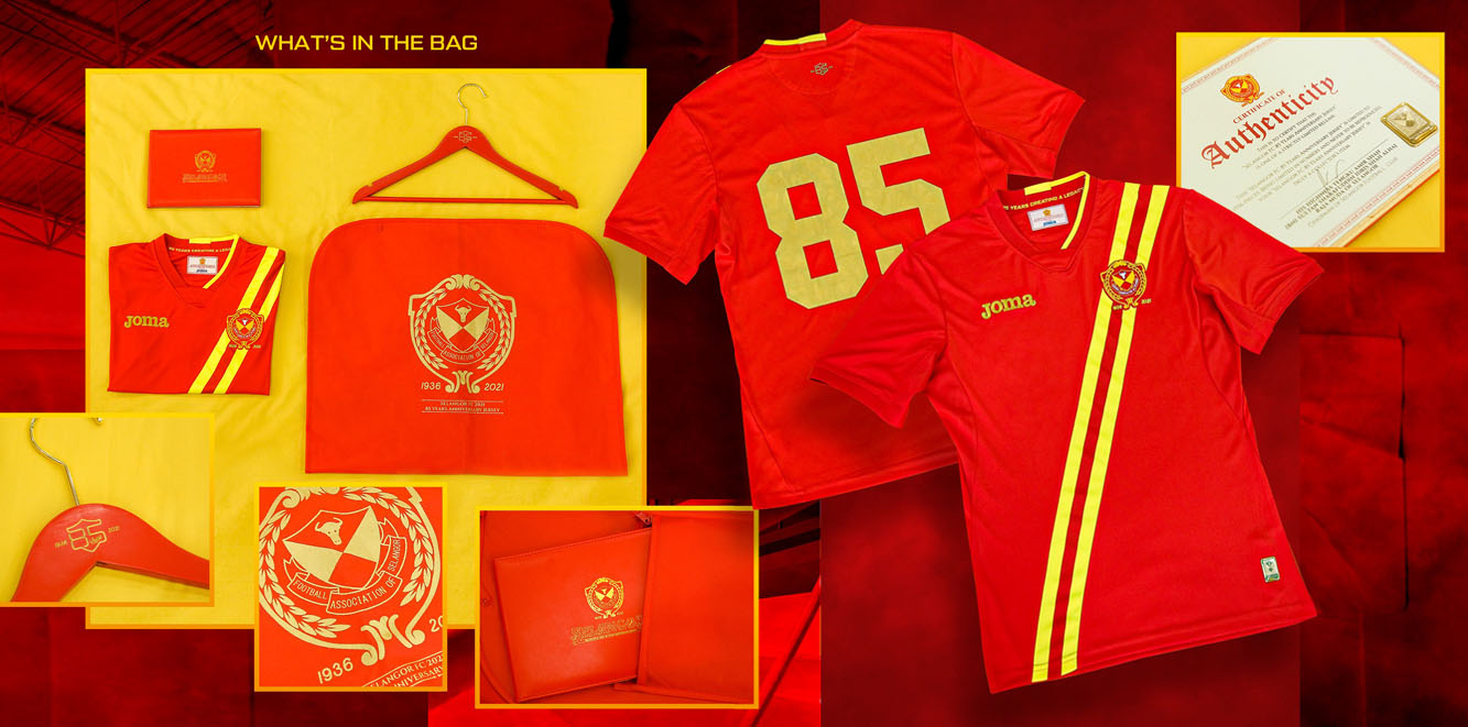 Football teams shirt and kits fan: Selangor FC 2021 85 Anni.Edition Kits