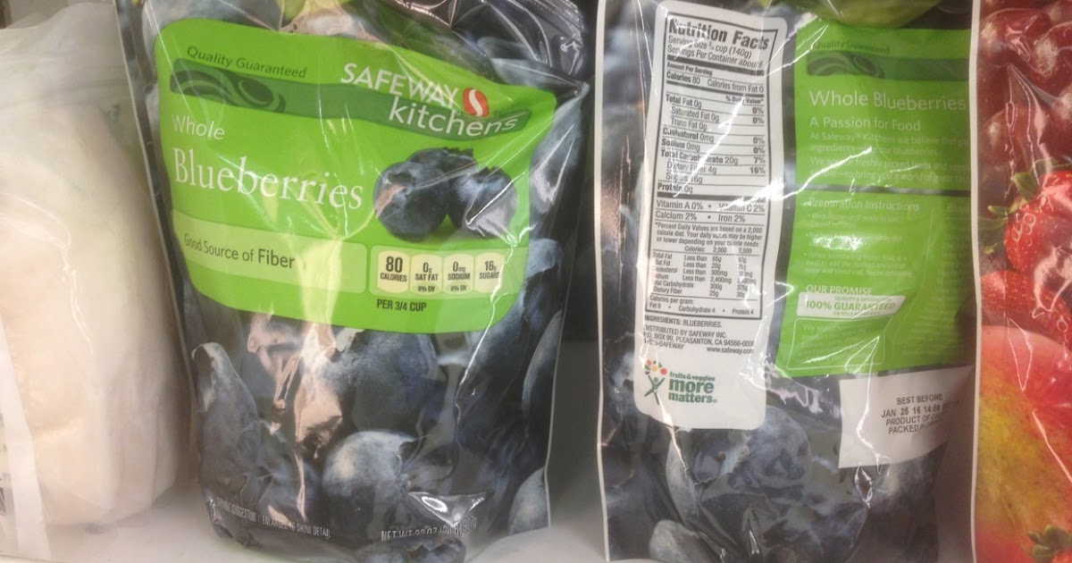 Healthy Grocery: Blueberries, Safeway Kitchens, 2 lb - Safeway