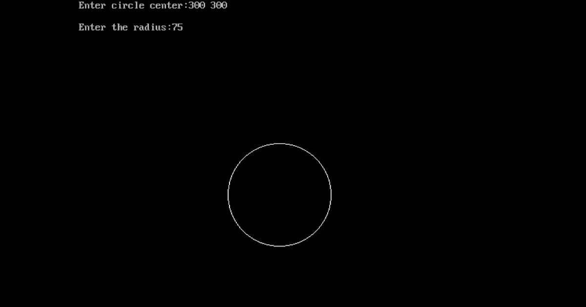 CODING BCA.: C Program for Midpoint Circle Drawing algorithm.
