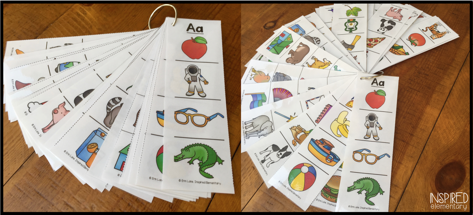 Alphabet Games and Centers · Inspired Elementary