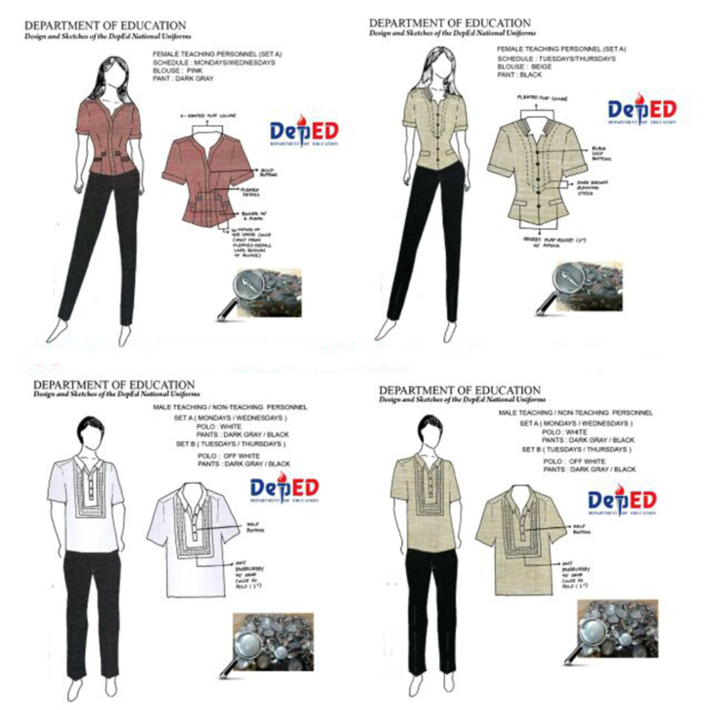 DEPED UNIFORM DESIGNS (SY 2019-2020) - DepedClick