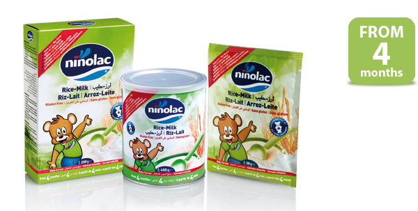ECommerce: NINOLAC BABY CEREAL 5 great flavours