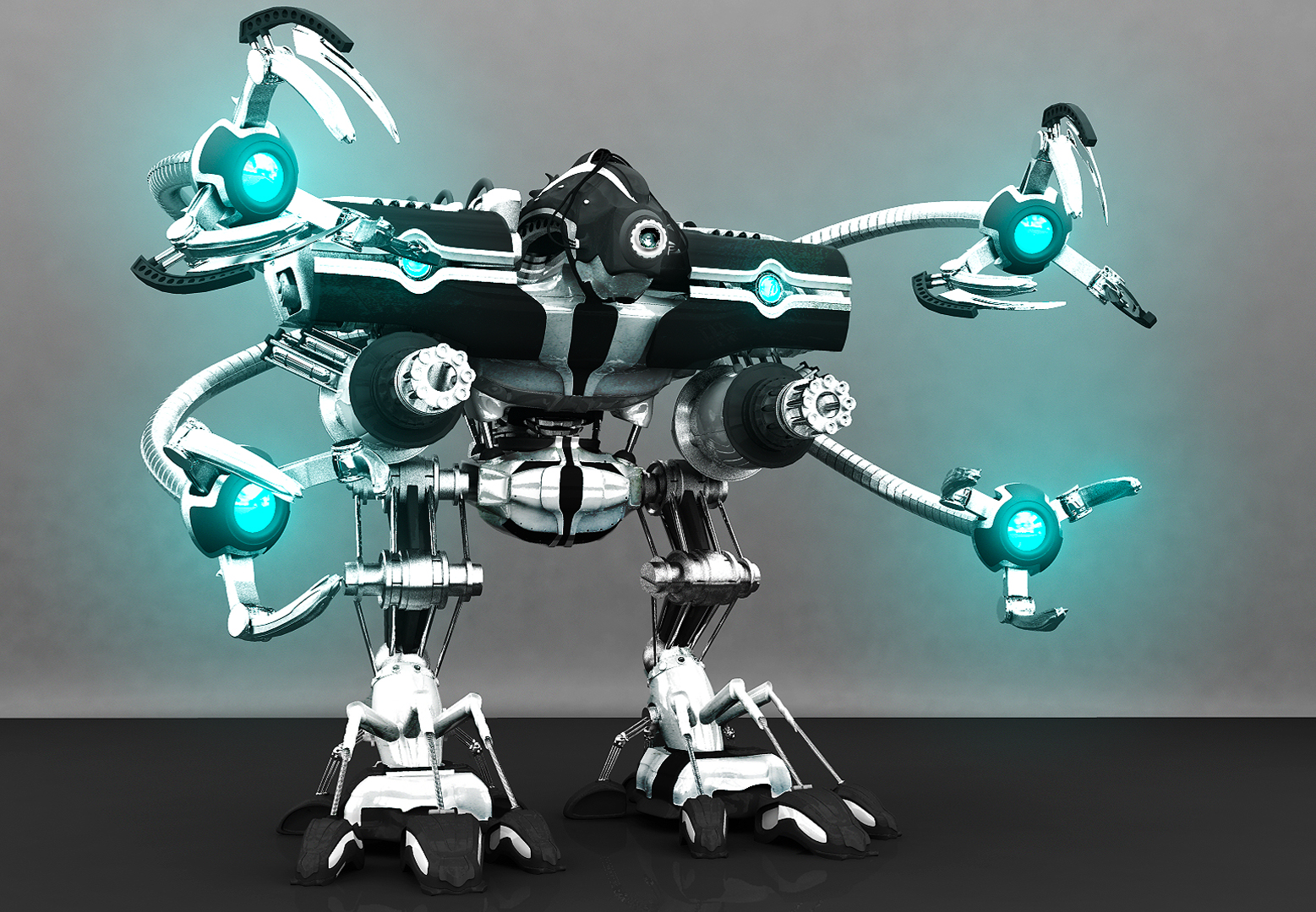 Michael Johnson: Alien Battle Robot