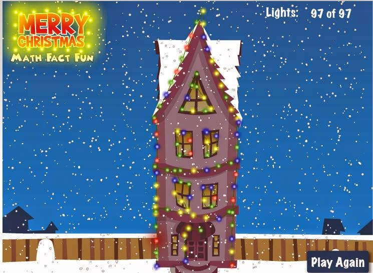 The Elementary Math Maniac: Christmas Math Fact Fluency Freebie