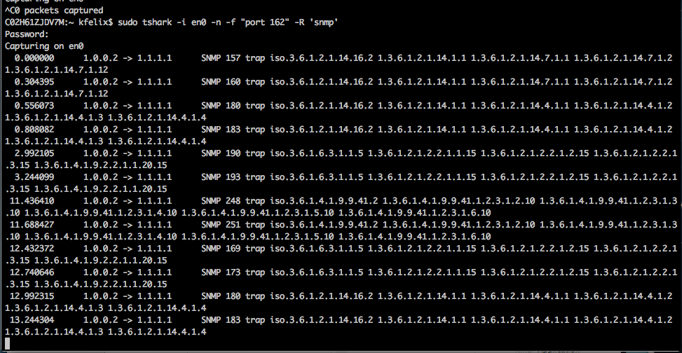 Ken Felix Security Blog: SNMPv3 traps config + cisco