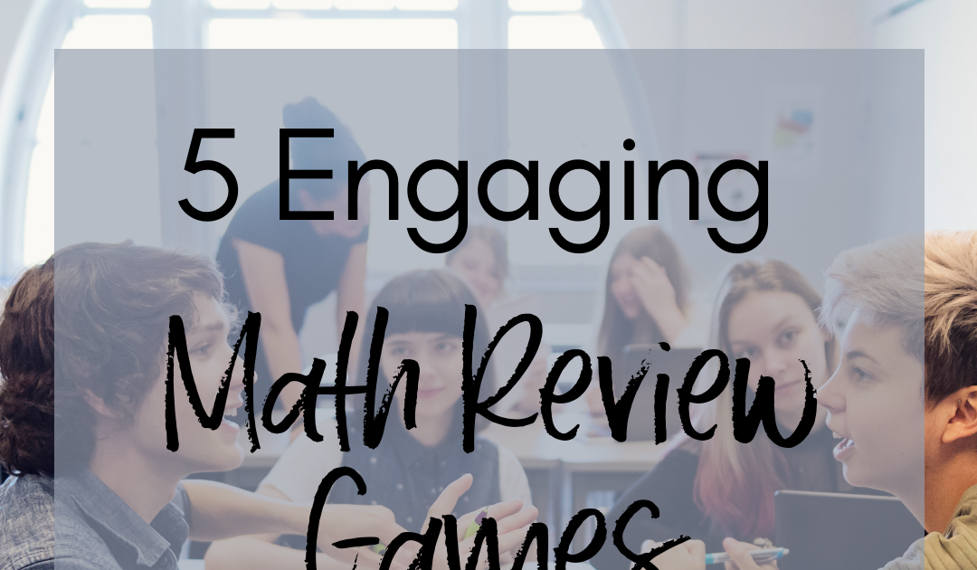 5 Engaging Math Review Games that Don't Require the Internet [Hoff Math]