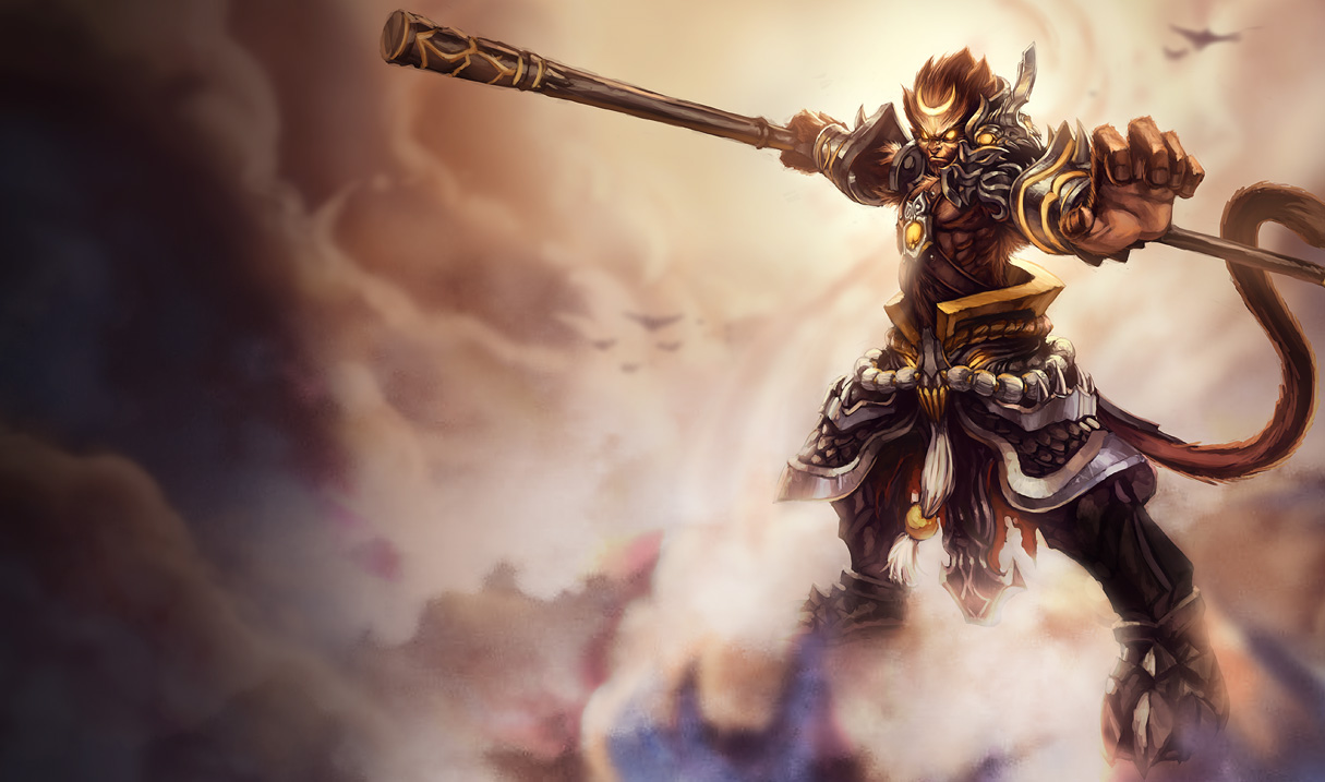 Nerfplz | League of Legends Wukong Wallpapers (Chinese+American ...