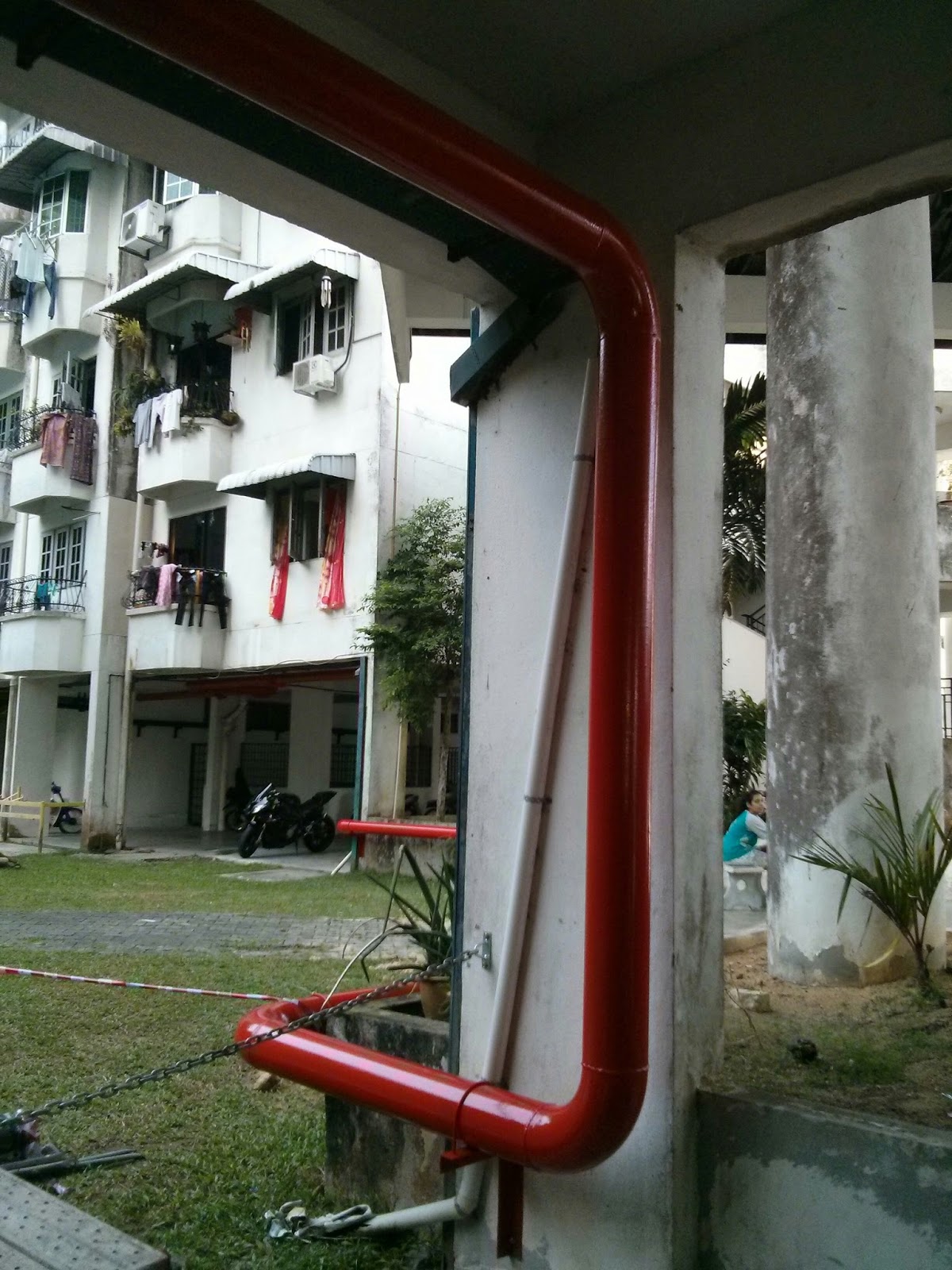 Vista Condominium, Relau: completion of bomba pipe project