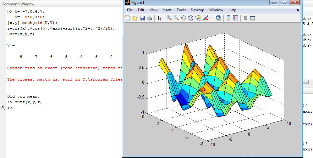 Mahasiswa: TUTORIAL GRAFIK DUA DAN TIGA DIMENSI MENGGUNAKAN APLIKASI MATLAB