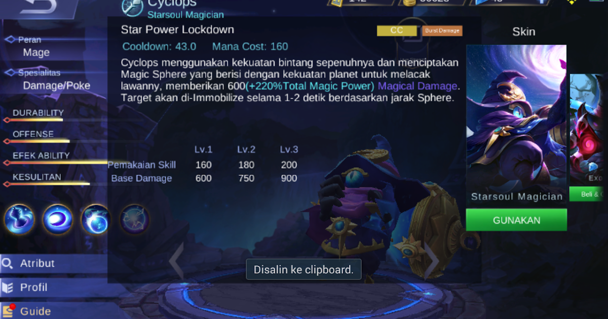 Guide& Build Mobile legend: MOBILE LEGEND : CYCLOPS BUILD DAN BEST ...
