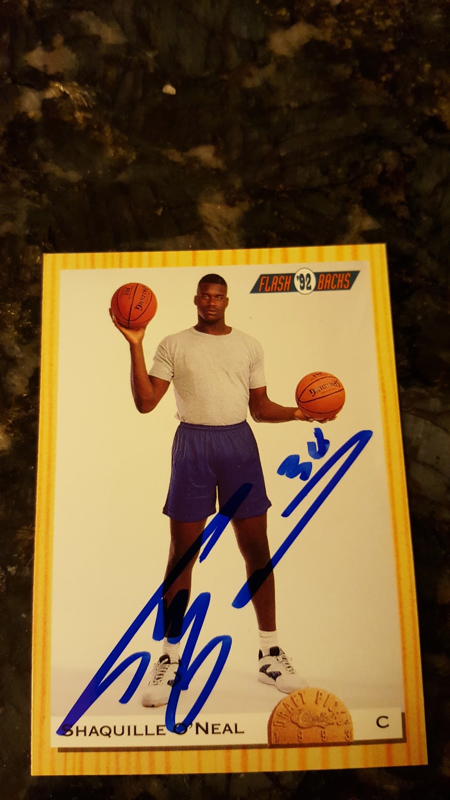 Autograph Through The Mail Athletes: Shaquille O'Neal