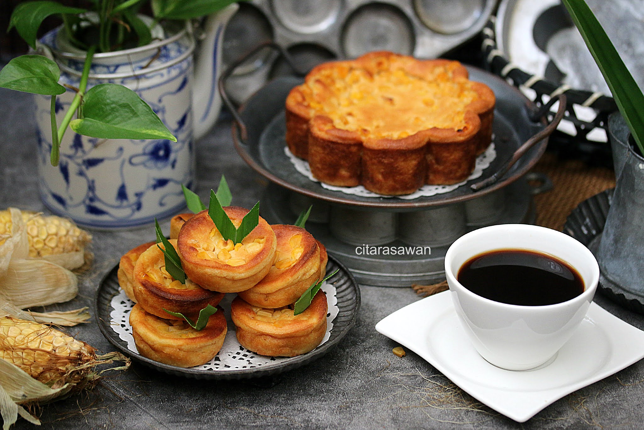 Bingka Roti Jagung ~ Resepi Terbaik