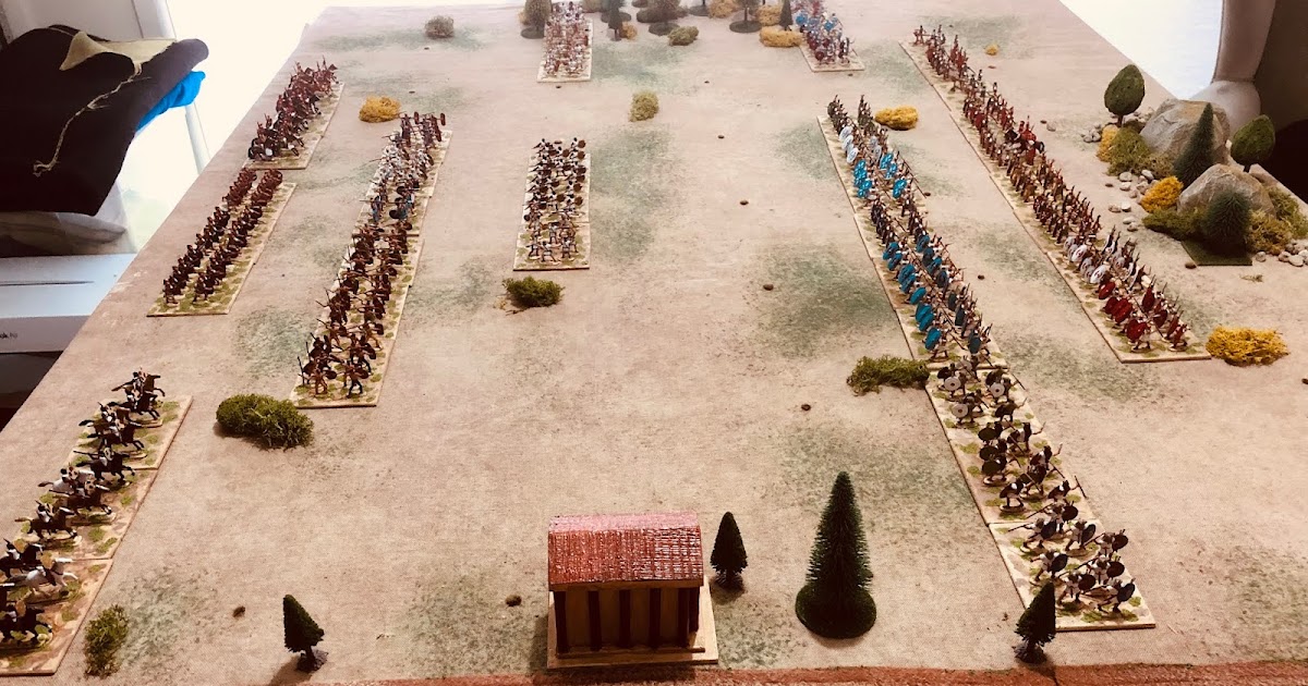 Grid based wargaming - but not always: Ancient Campaign Turn 3 - Battle ...