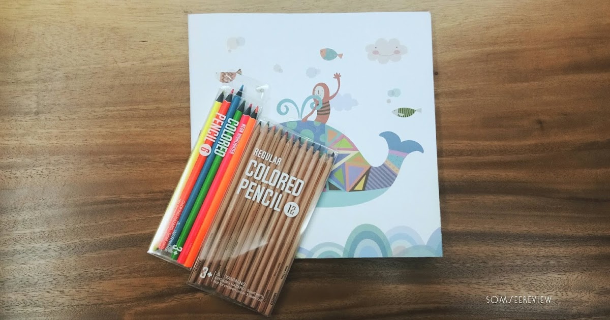 MINISO : Amazing Zoo Coloring Book & Colored Pencil