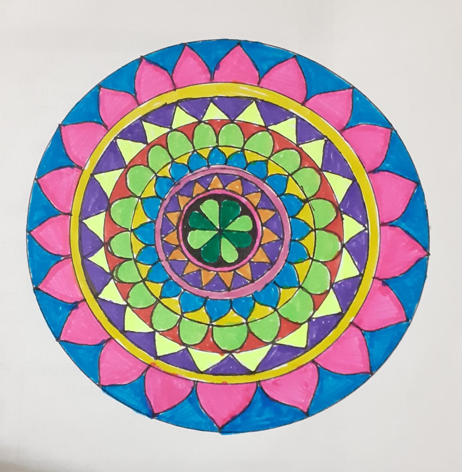 Easy Crafts - Explore your creativity: DIY Mandala Art - Craft 12