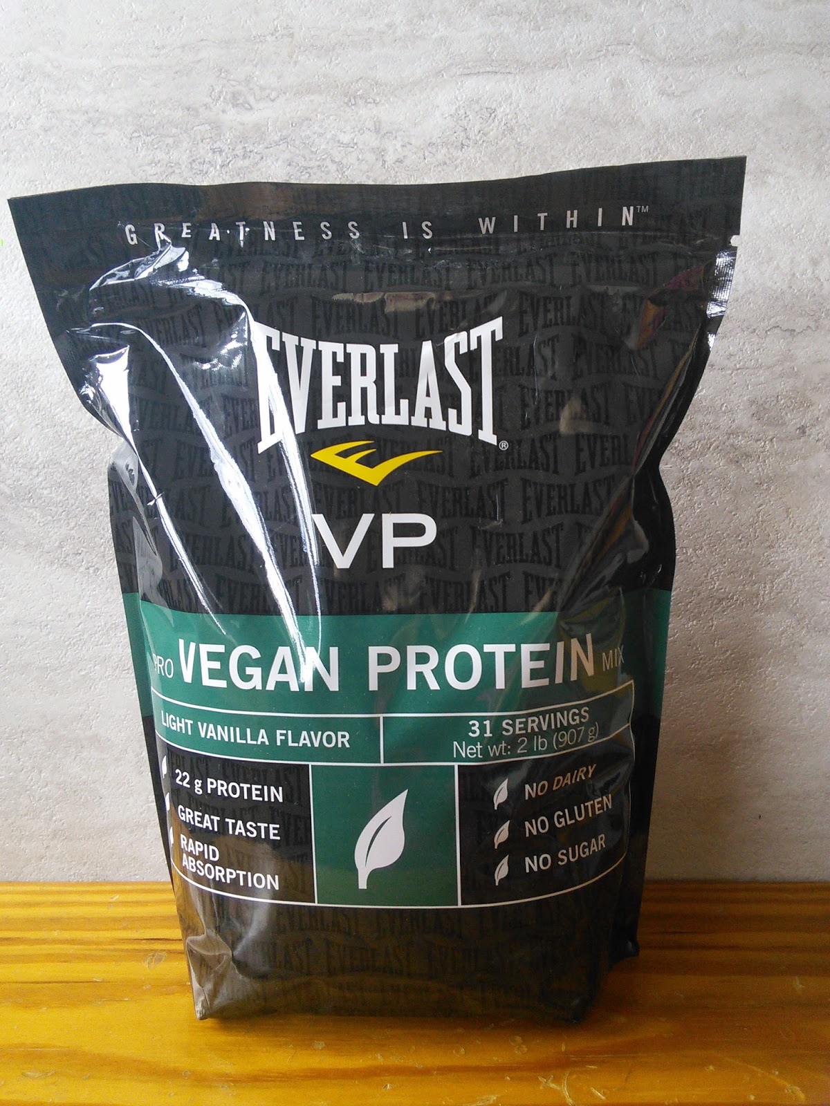 Everlast Vegan Protein is easier to digest over the traditional whey ...