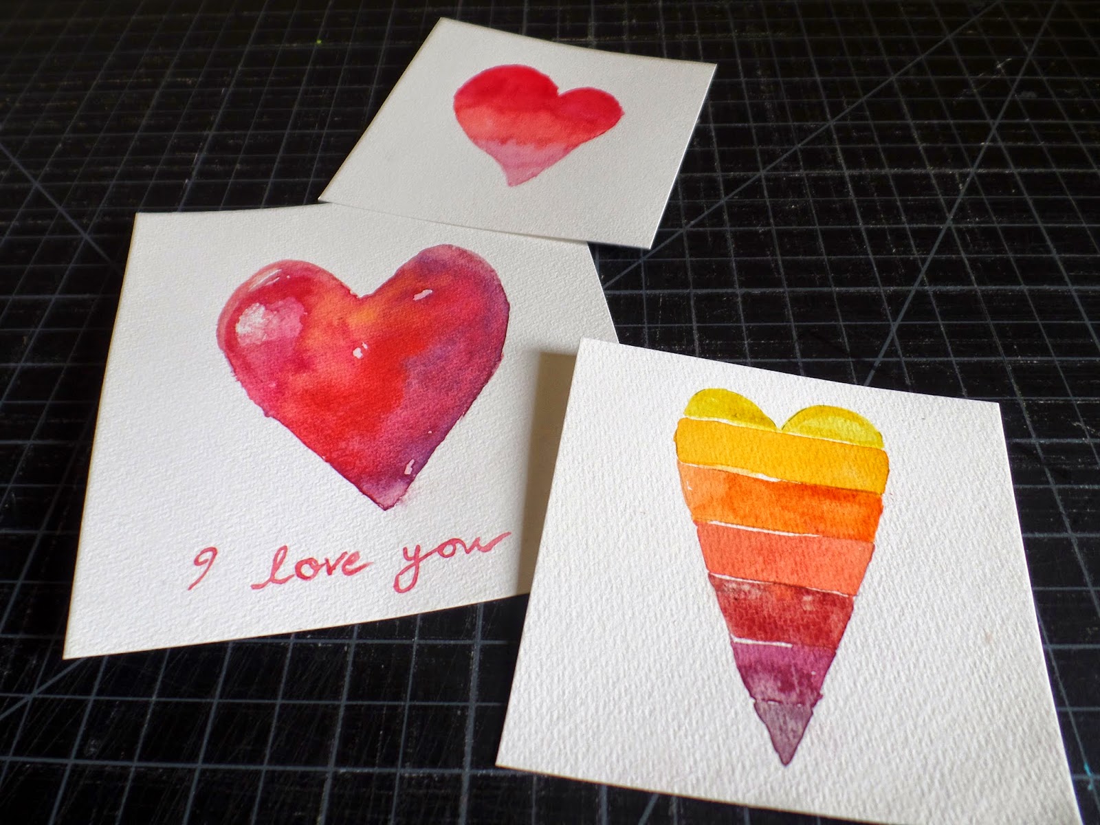 The Blooming Orchids: Watercolor Valentine Heart Tutorial