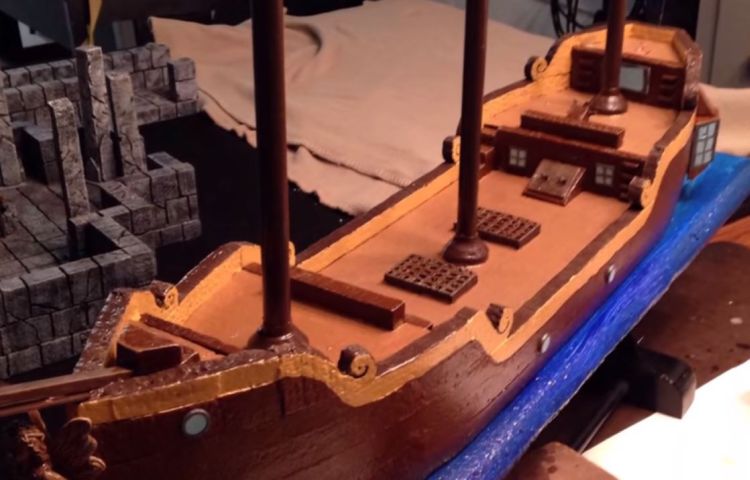 MF WARS: Minis & Modeling Monday - Boats for D&D