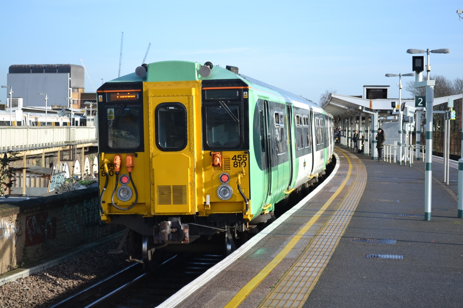 British Diesels and Electrics: Class 455 (BREL York Suburban Services 4 ...