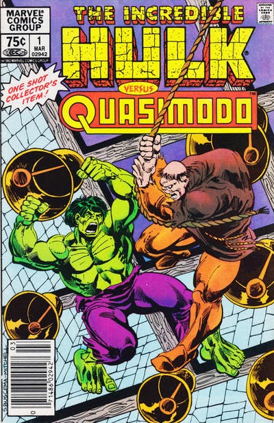 The Crossover Universe: Crossover Cover: The Hulk Meets the Hunchback ...