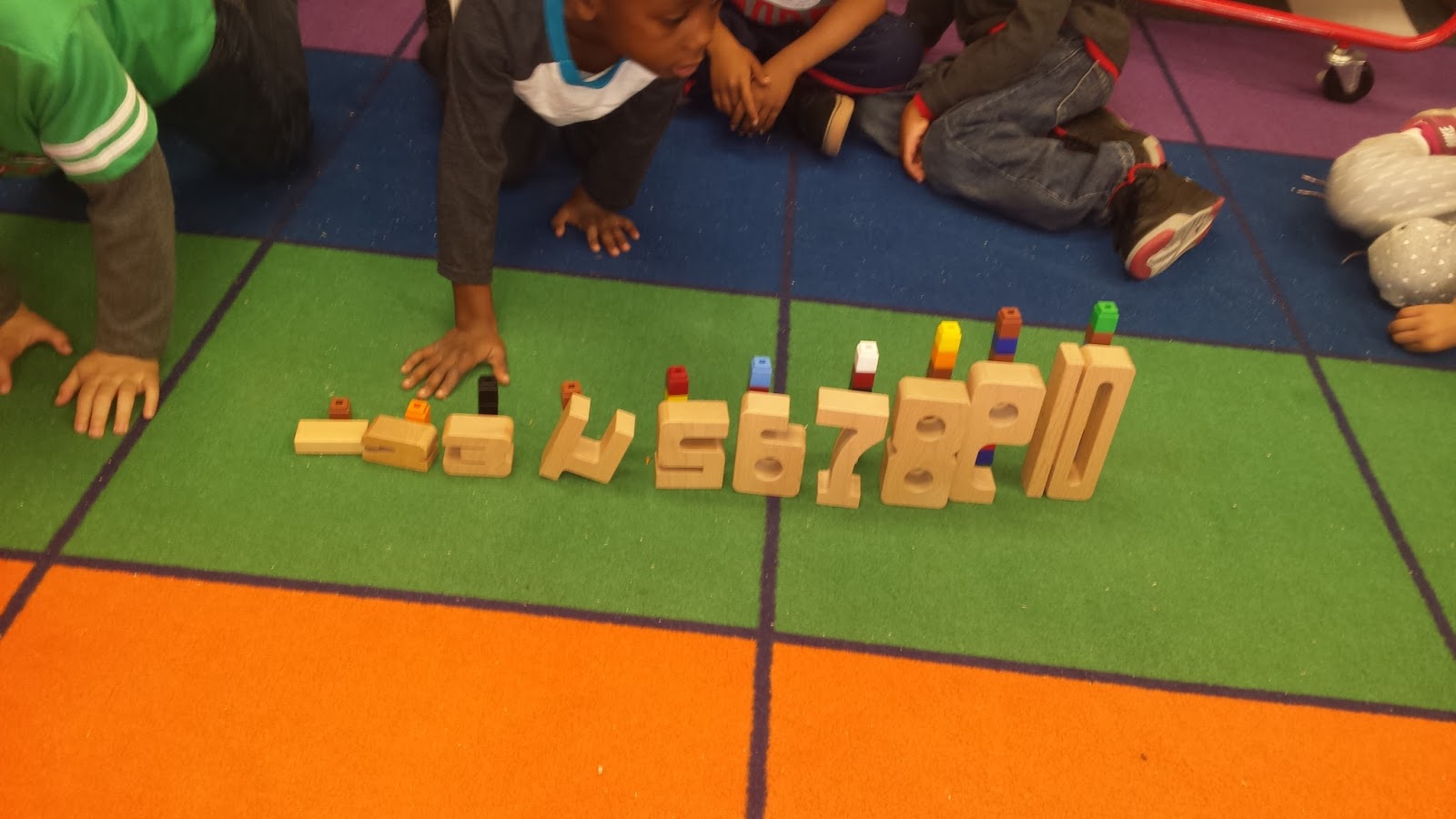 Colors and Kindergarten: Adding 1 More